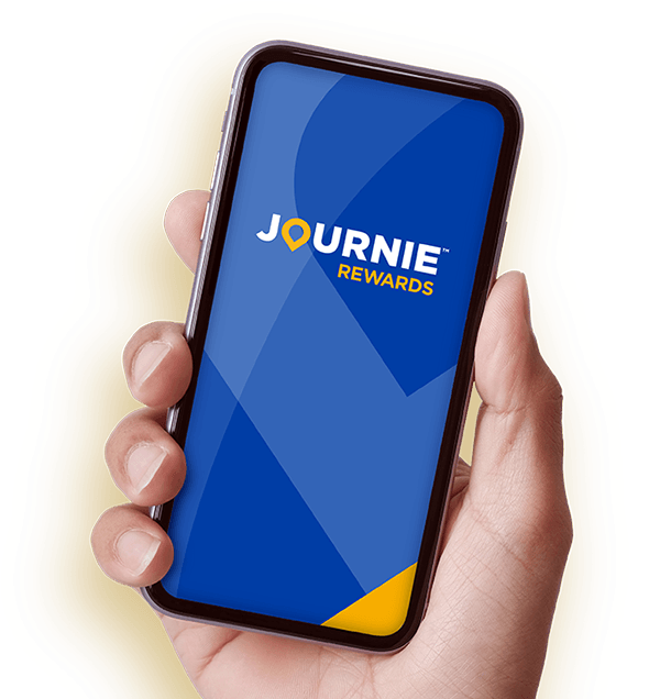 JOURNIE Rewards App • JOURNIE Rewards